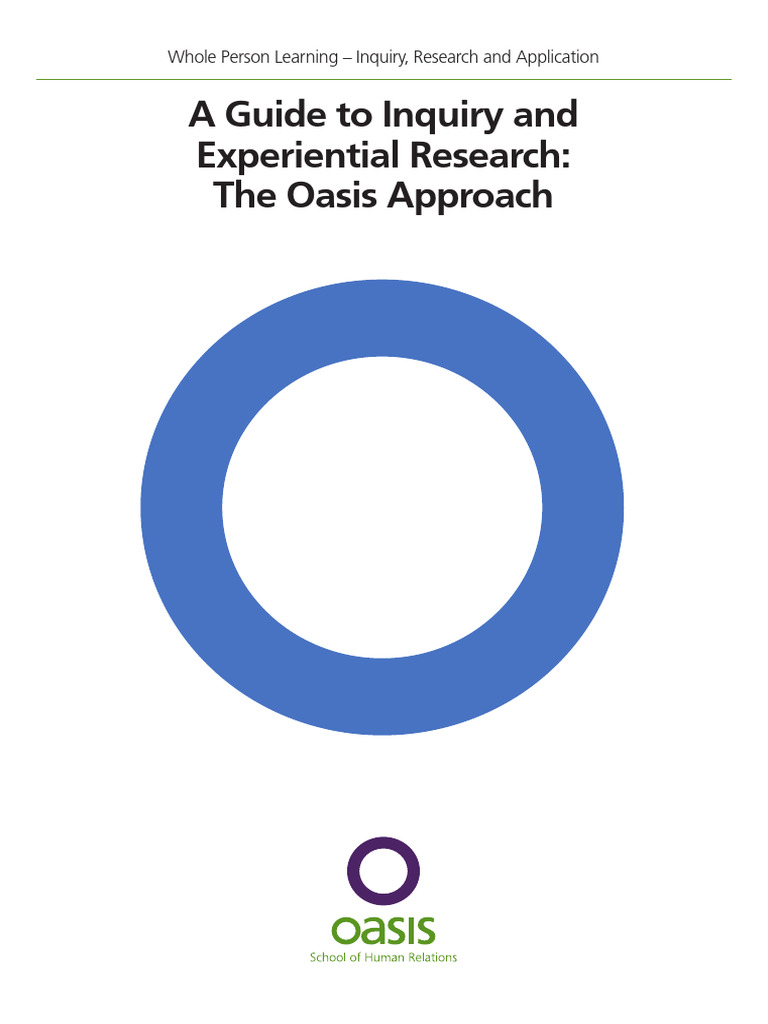 A Guide To Inquiry and Experiential Research | PDF | Qualitative ...