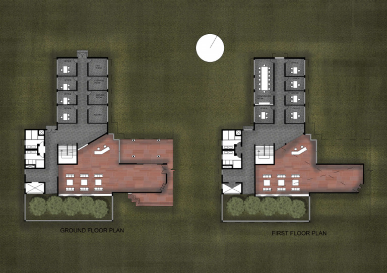 Cultural Center Reception Plan | PDF