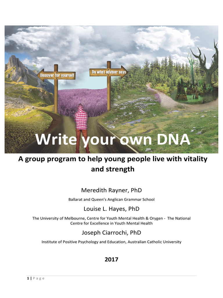 DNA-V Group Program | PDF | Feeling | Thought