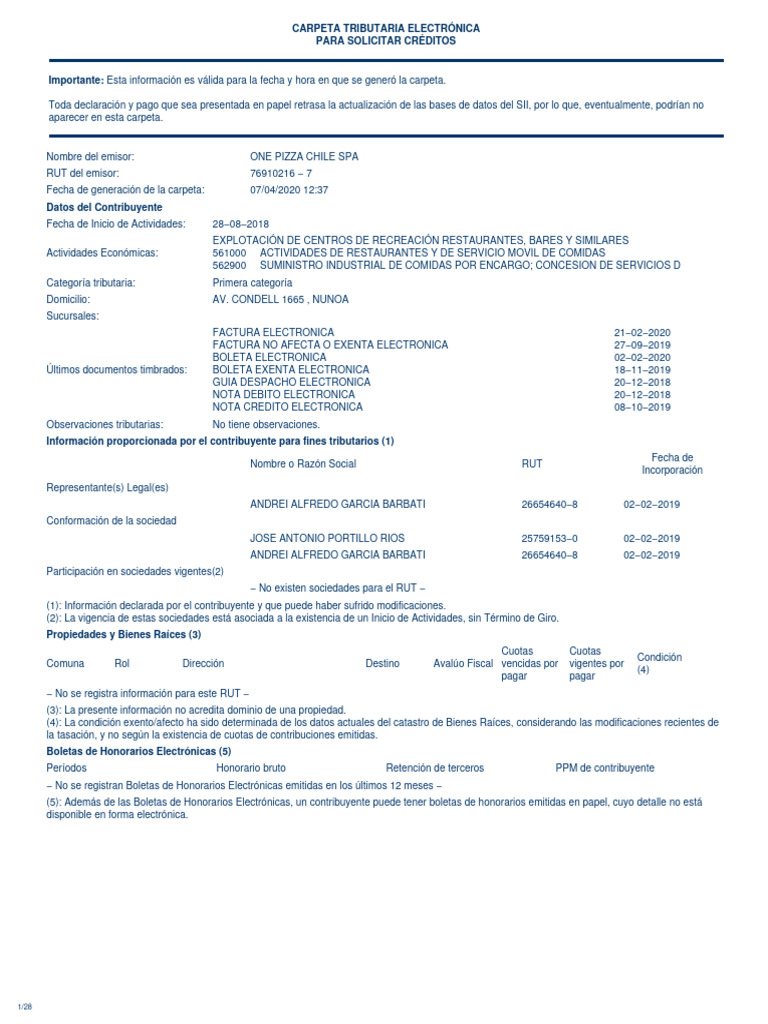 Cte Guarda PDF - Cgi | PDF | Factura | Economía Financiera