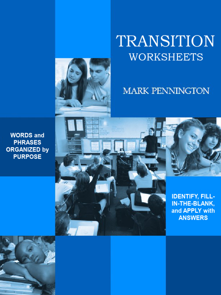 FREE-Transition-Worksheets | PDF | Paragraph | Phrase