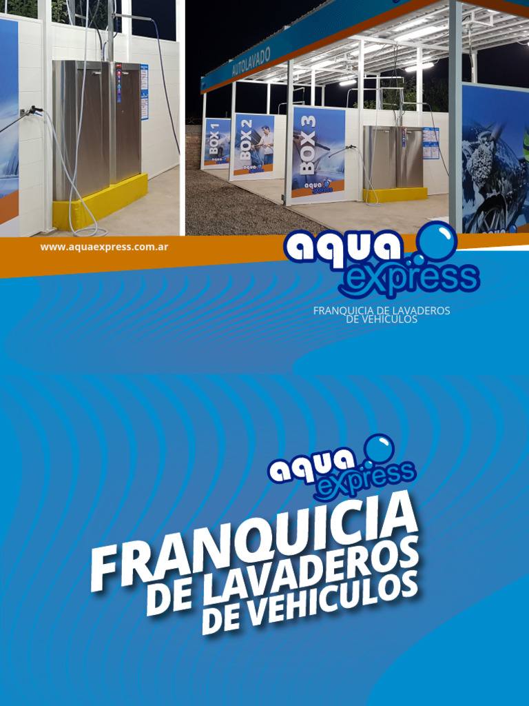 Presentacion Aqua Express 2019 (Recuperado) | PDF | Franquiciamiento ...