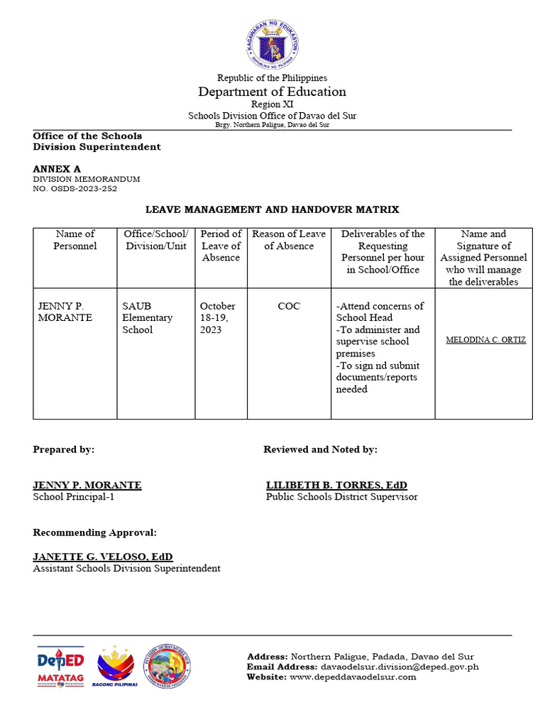 Form 6 Annex A | PDF
