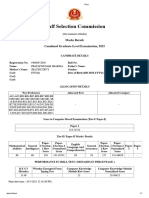 Employee Service Record Format | PDF