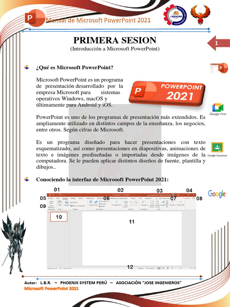 Manual de PowerPoint 2021: Guía Básica | PDF | Microsoft PowerPoint ...