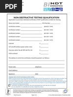 PCN Verification Form | PDF | Nondestructive Testing | Welding