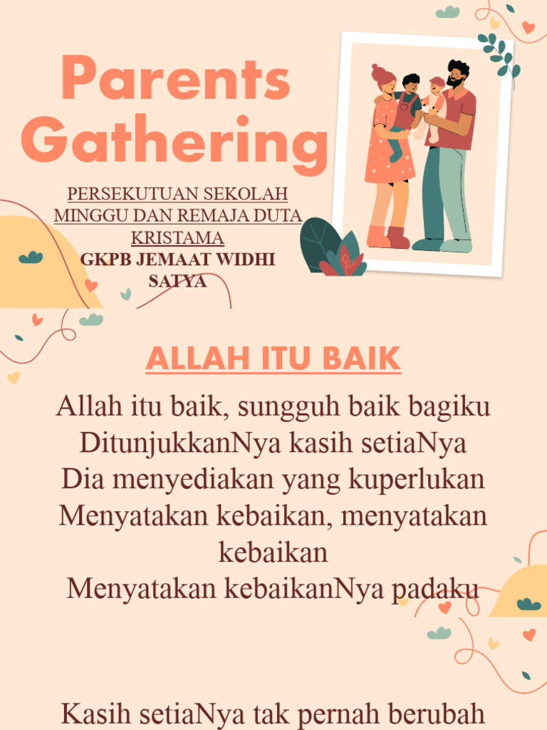Parents Gathering 2024 | PDF