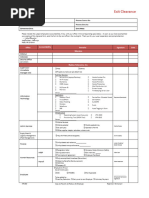 Accenture Employee Exit Checklist | PDF | Travel Visa | Laptop