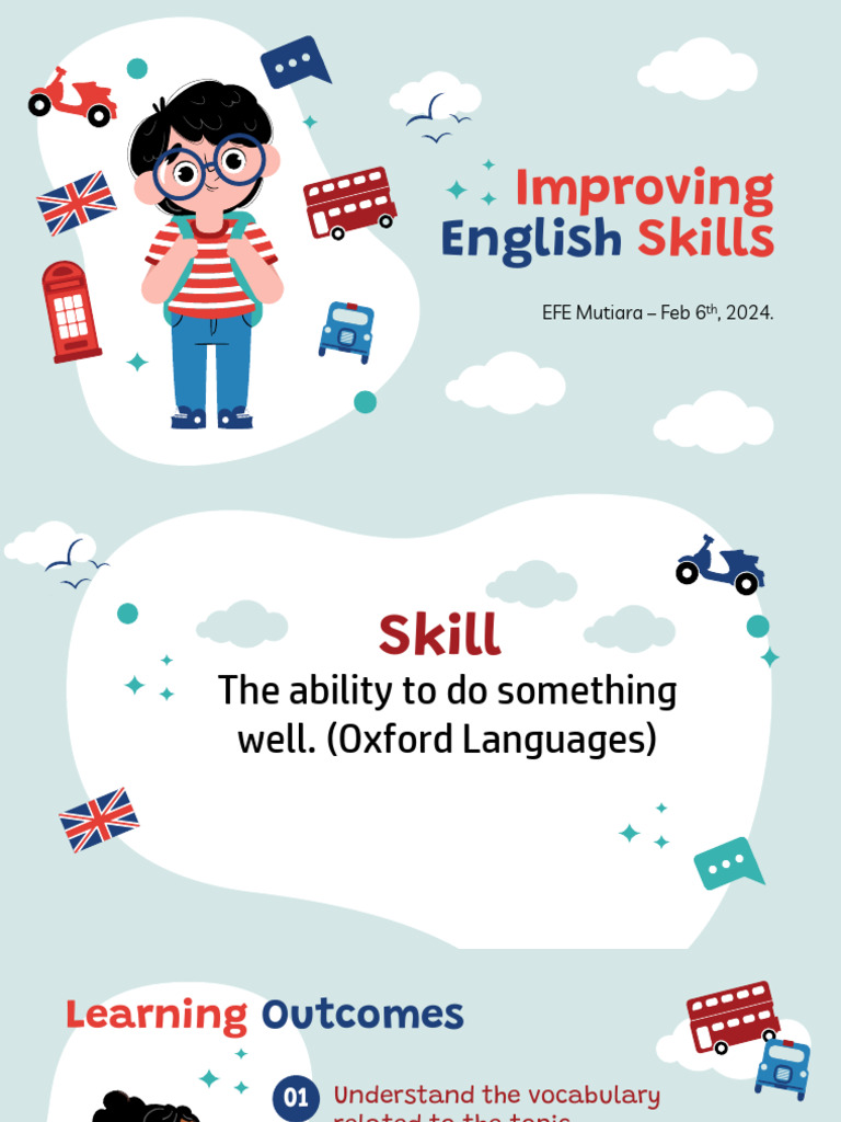 Improving English Skills | PDF | Vocabulary | English Language