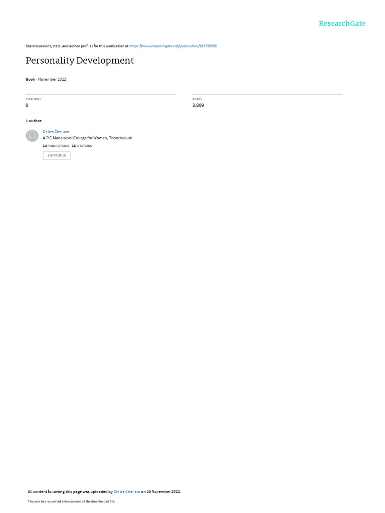 BOOK-4802 Personality | Download Free PDF | Id | Extraversion And Introversion