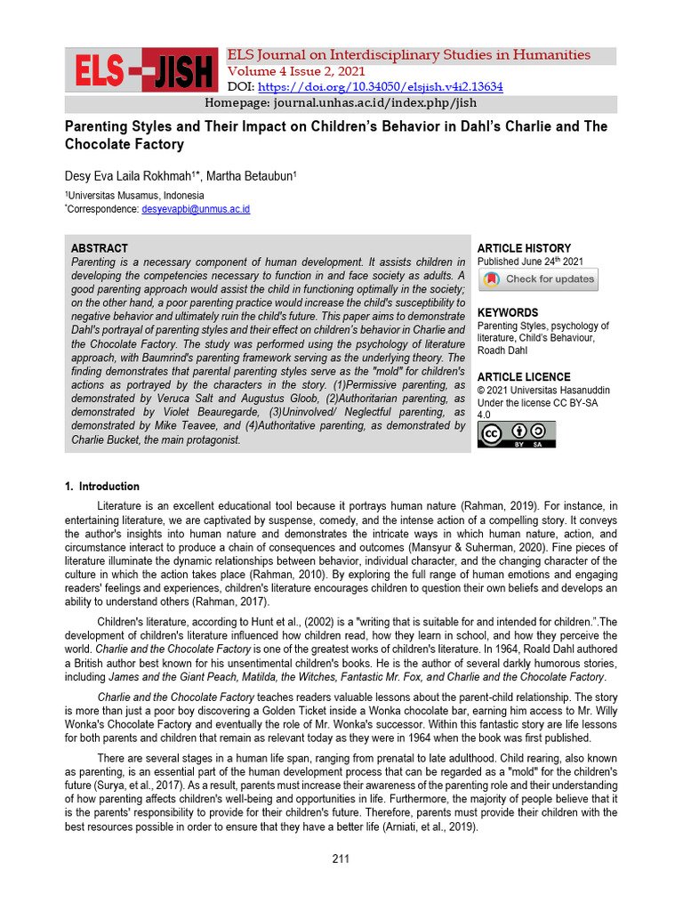 Parenting Styles Examples | PDF | Parenting | Children's Literature