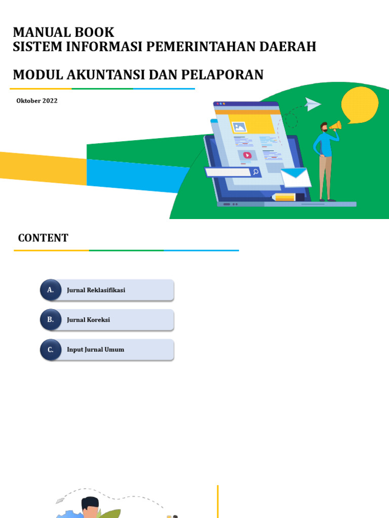Manual Book - Jurnal Reklasifikasi Dan Jurnal Koreksi | PDF | Komputer