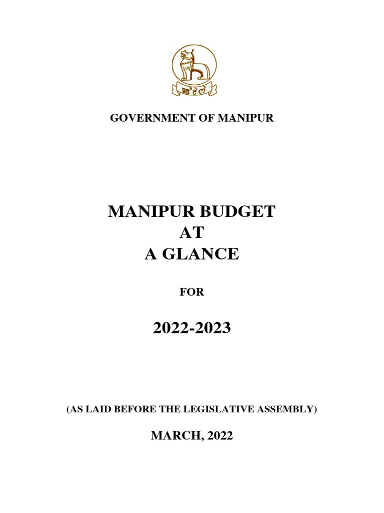 Budget at A Glance 2022 23 | PDF | Government Budget Balance | Loans