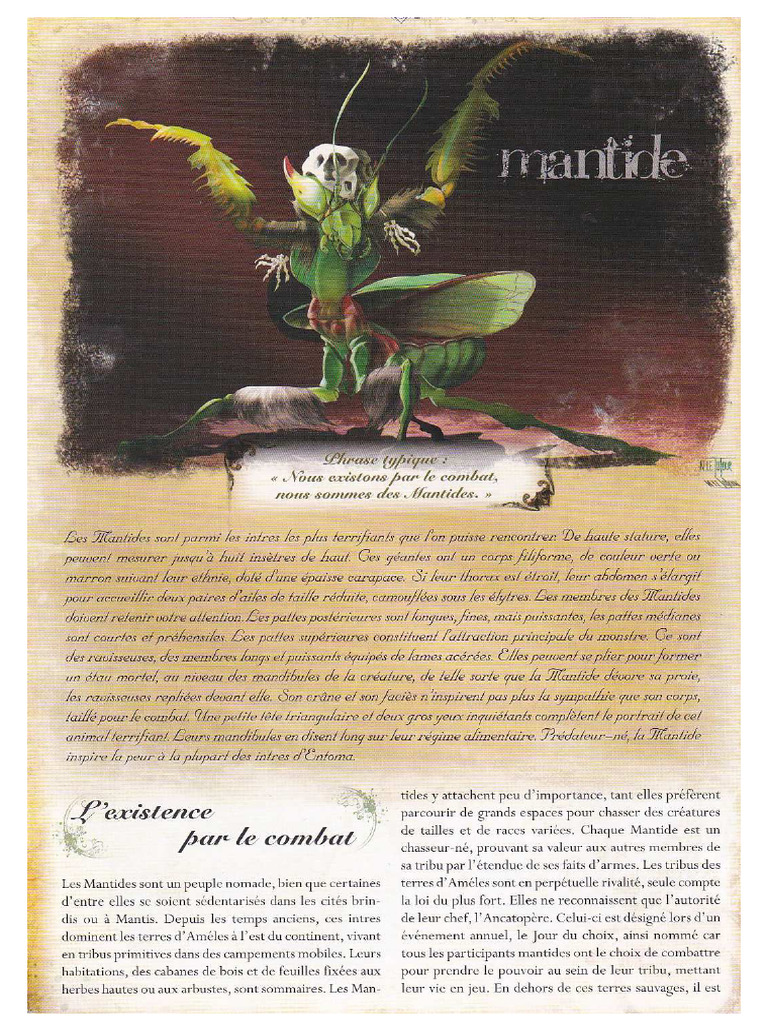 Mantide | PDF