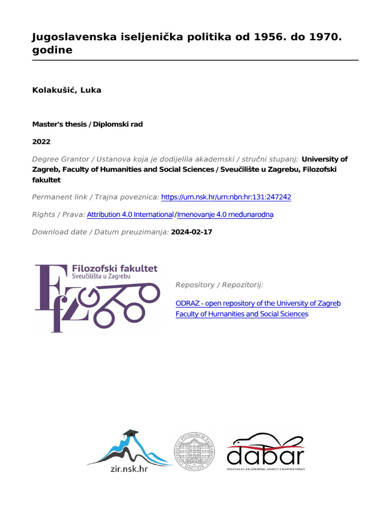 Diplomski Kolakusic | PDF Diplomski Kolakusic | PDF