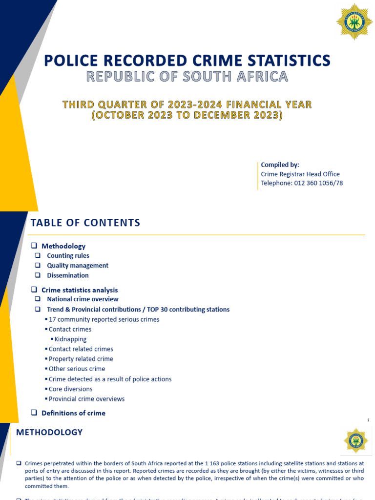 Vincent Crime States | PDF | Robbery | Official Statistics