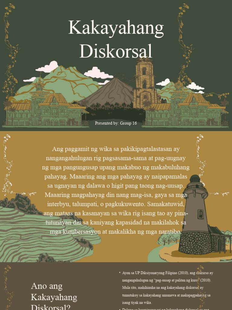Kakayahang Diskorsal | PDF