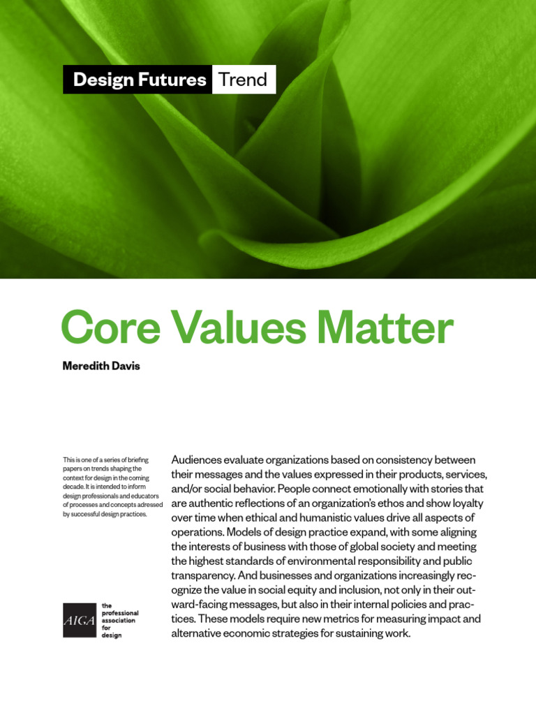 04 - Core Values Matter | PDF | Brand | Innovation