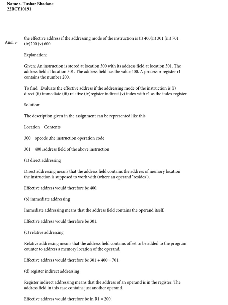 Tushar Bhadane Assignment | PDF | Computer Programming | Manufactured Goods