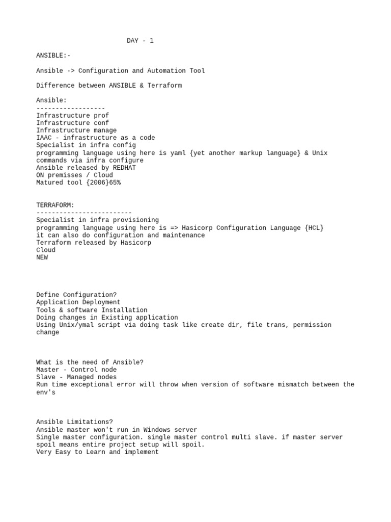 Ansible | PDF | Computing | Software