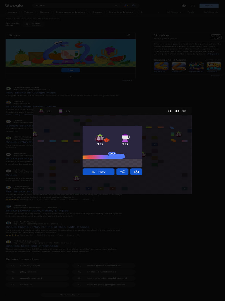 Snake - What Happens When Win | PDF | Snake | Google Play