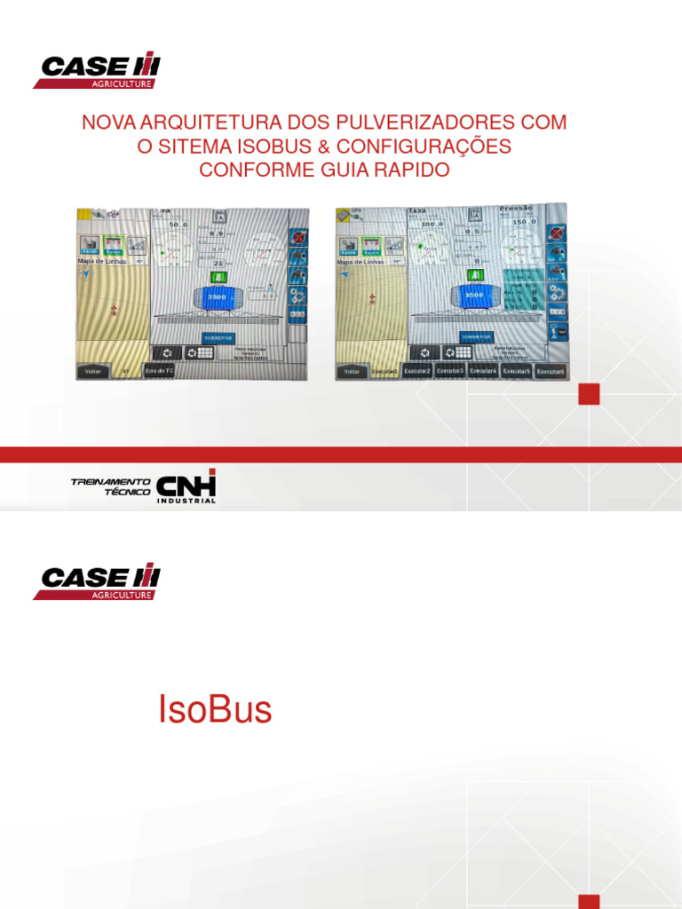 ISOBUS e AIM Command Flex em Pulverizadores | PDF | Bico