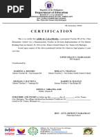 SPTA - Certificate | PDF