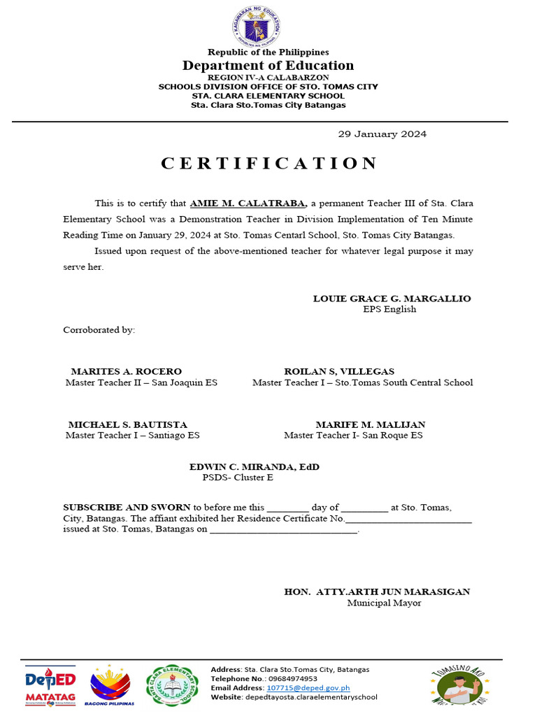 Collaboration Certificate | PDF