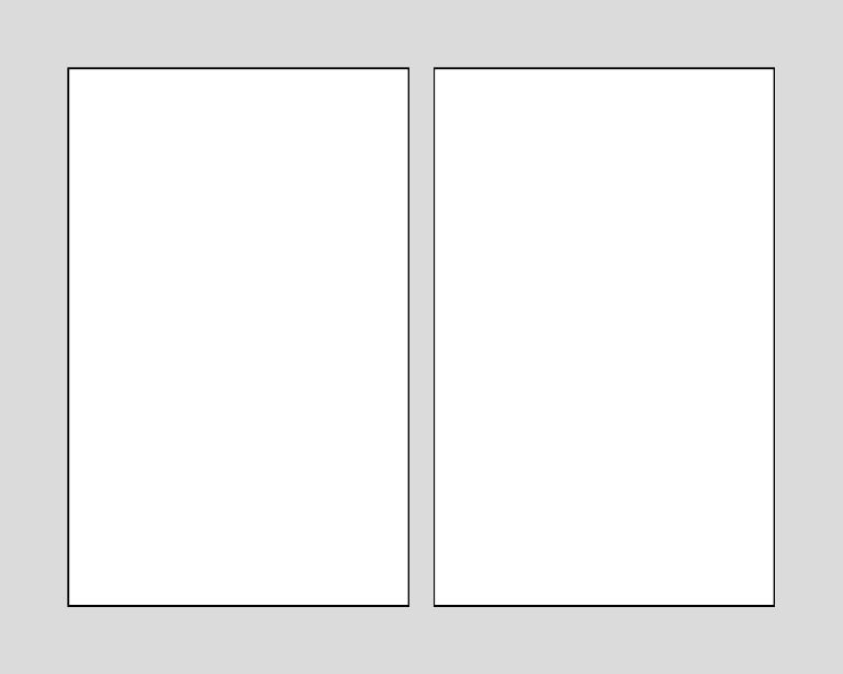 Komik Strip Potret 2 Panel Kosong | PDF