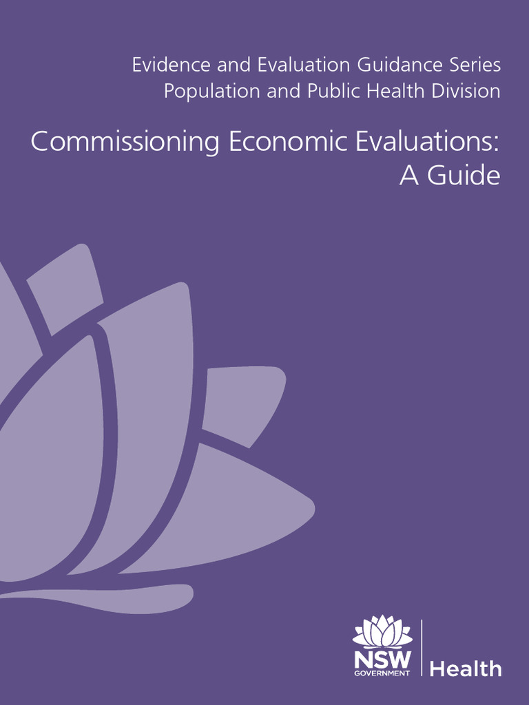 Commissioning Economic Evaluations | PDF | Cost–Benefit Analysis ...