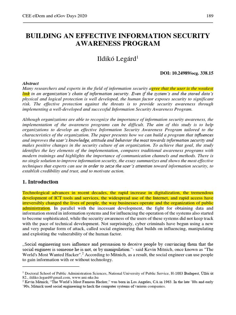 8 | PDF | Information Security | Computer Security