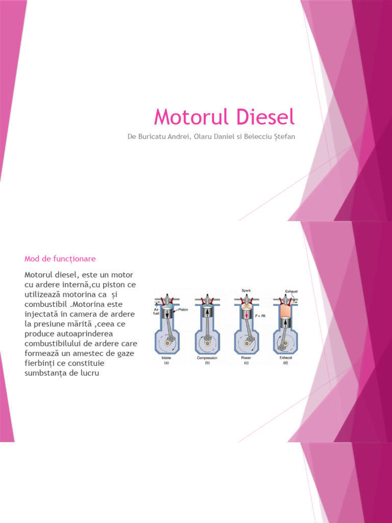 Motorul Diesel | PDF