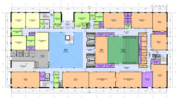 Superblock 1200 Ground Floor PDF | PDF