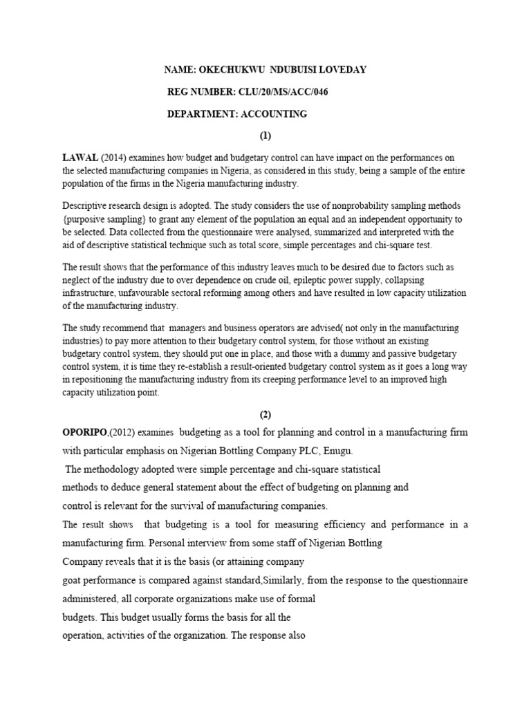 Empirical Review | PDF | Survey Methodology | Sampling (Statistics)