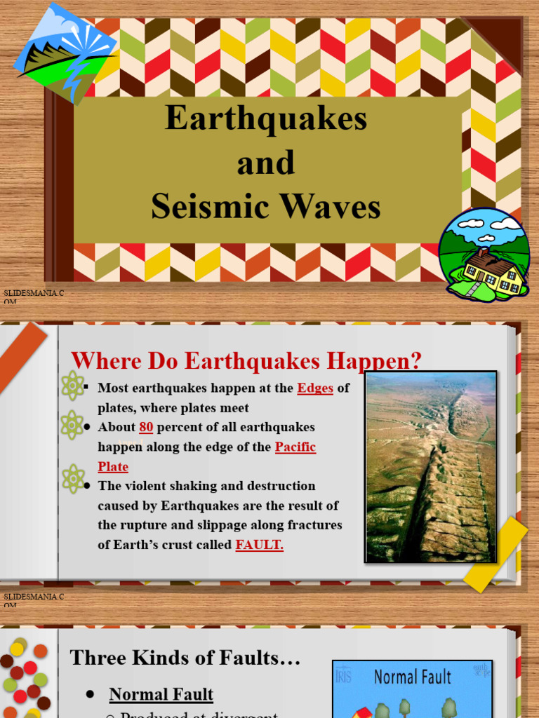 Earthquakes and Seismic Waves | PDF | Earthquakes | Fault (Geology)