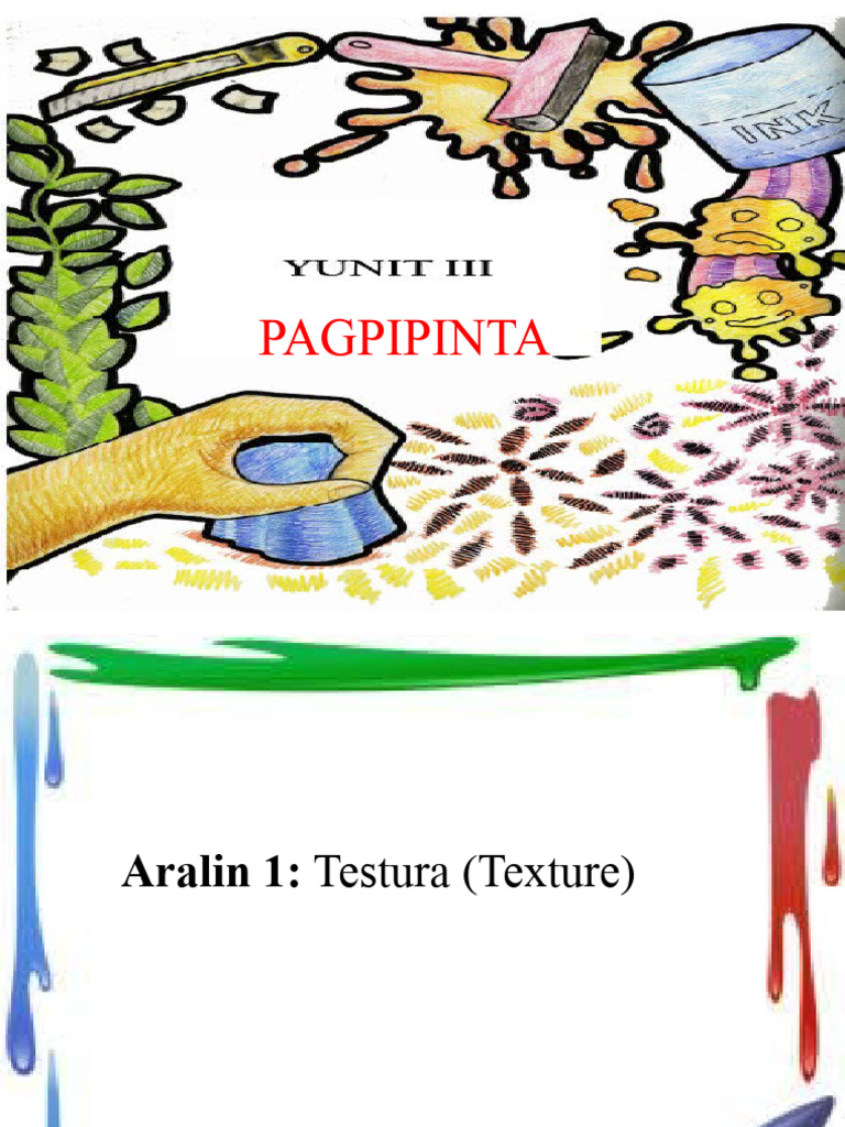 Arts Lesson 1 Yunit 3 | PDF