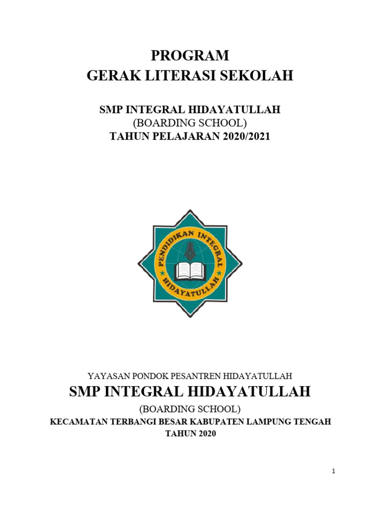 Program Gerakan Literasi Sekolah-Model 2 | PDF