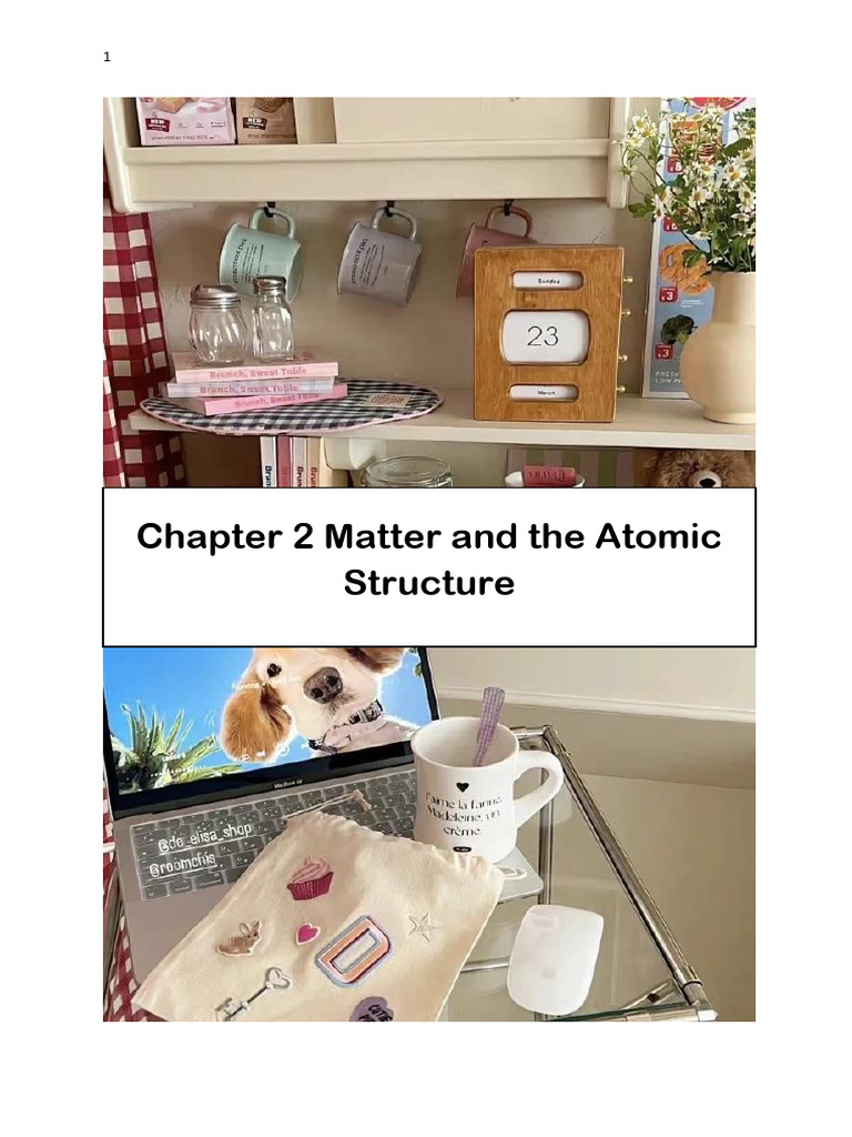 Chemistry Form4 Chapter2 SPM | PDF | Atoms | Atomic Nucleus