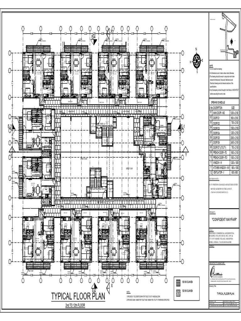 Mayfair Typical Floor Plan | PDF