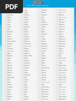 Generation 1 Pokémon Checklist | PDF | Fictional Life Forms | Video Games