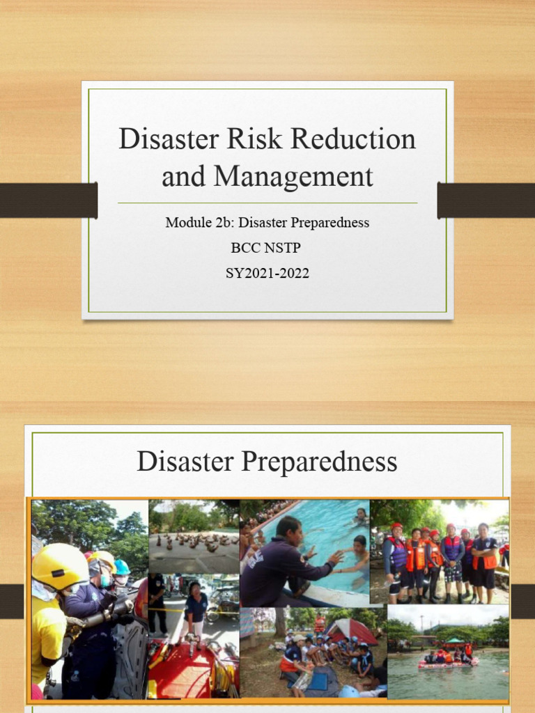 2nd Sem Lesson 2 Disaster Risk Reduction and Management Mob2b | PDF