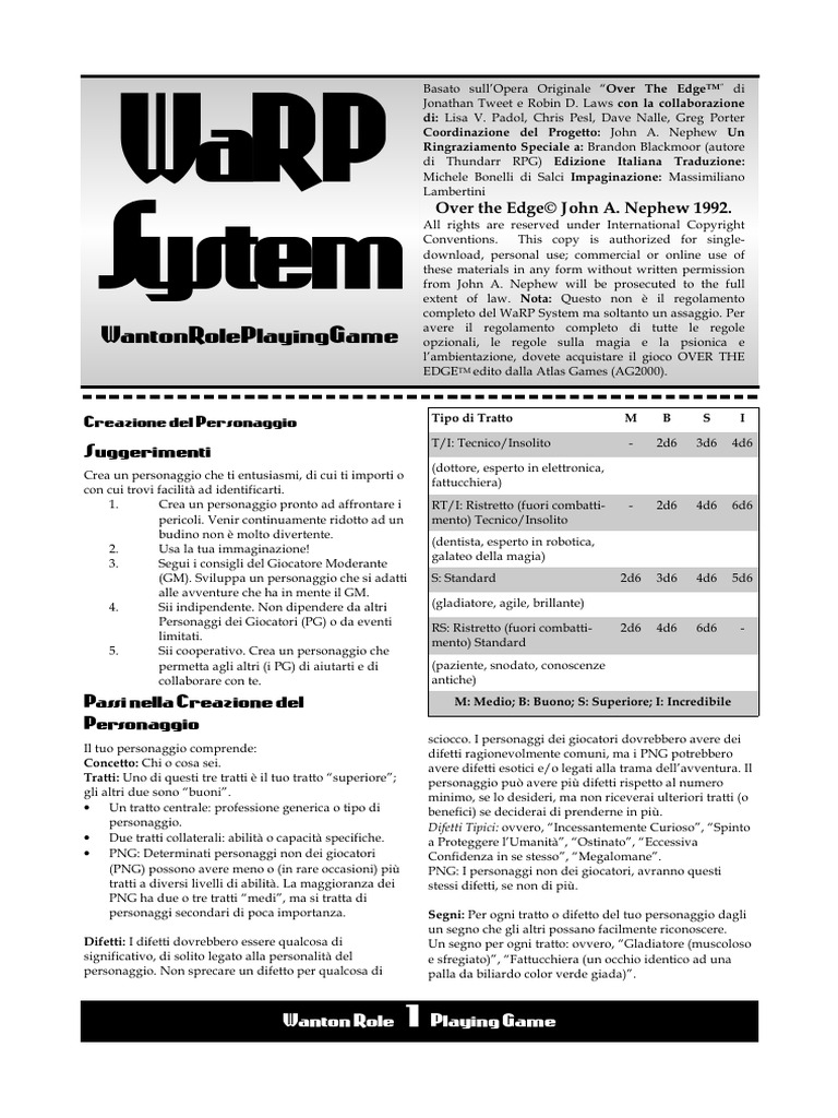 Warp | PDF