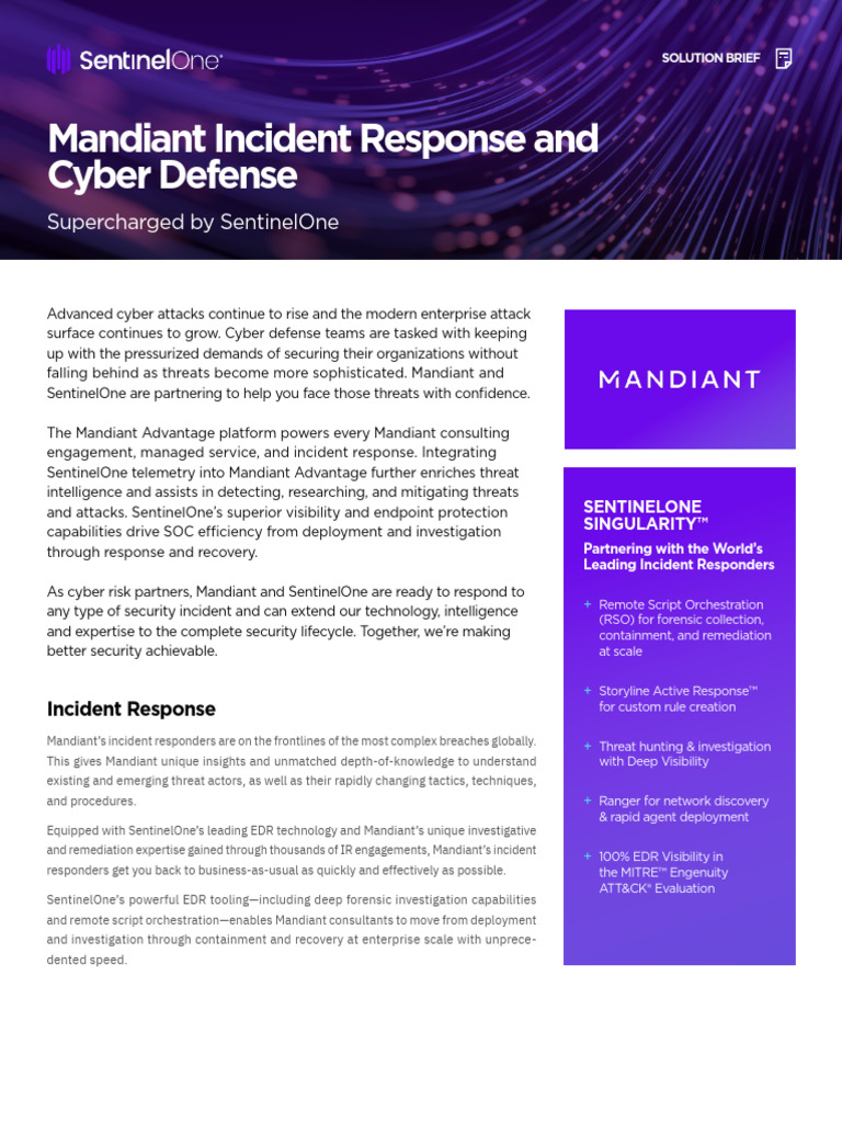 Mandiant Incident Response | PDF | Security | Computer Security