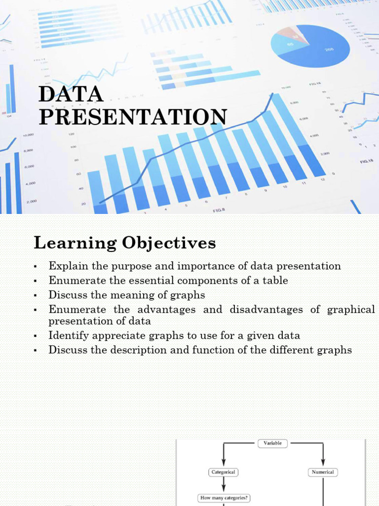 Week 2 Data Presentation | PDF | Histogram | Scatter Plot
