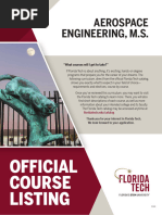 Penn State Aerospace Engineering Undergraduate Curriculum Guide | PDF ...