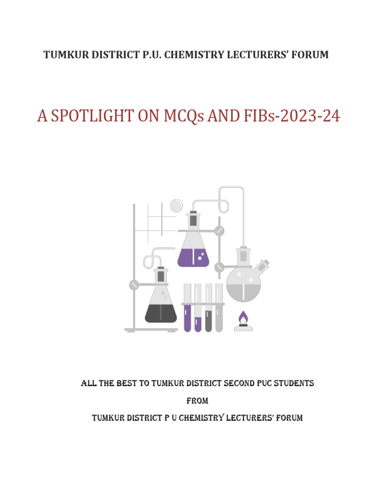 MCQ & Fib-2023-24 | PDF | Osmosis | Amine