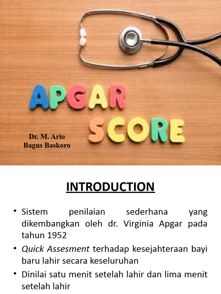 Apgar Score | PDF