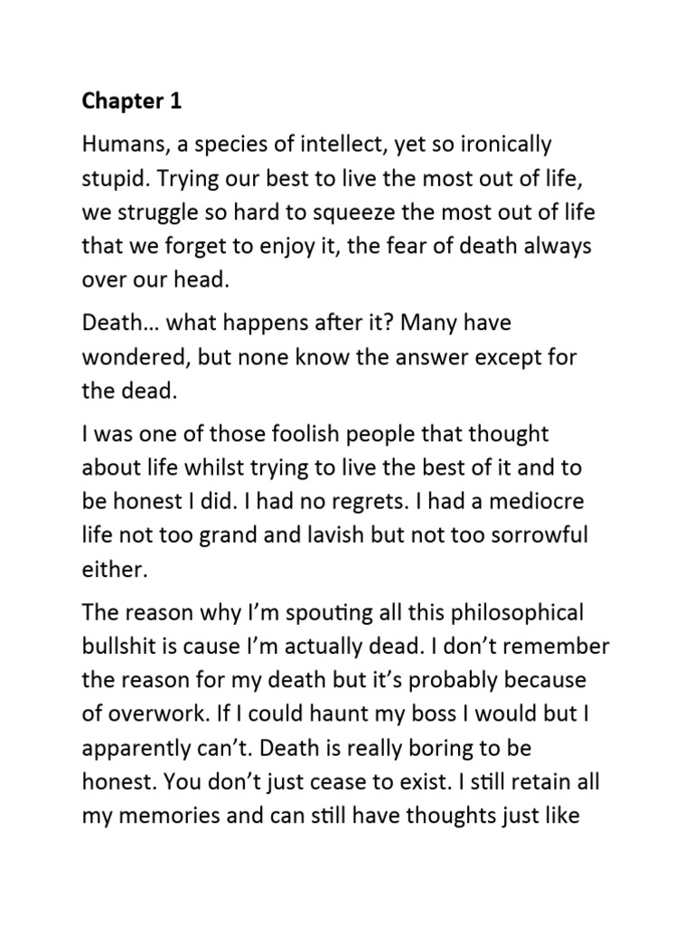 Chapter 1 | PDF | Self-Improvement | Mystery, Thriller & Crime Fiction