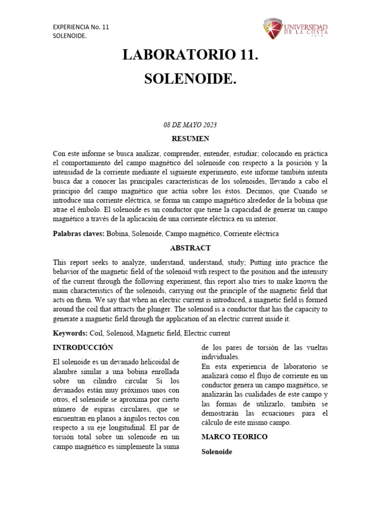Laboratorio 11 | PDF