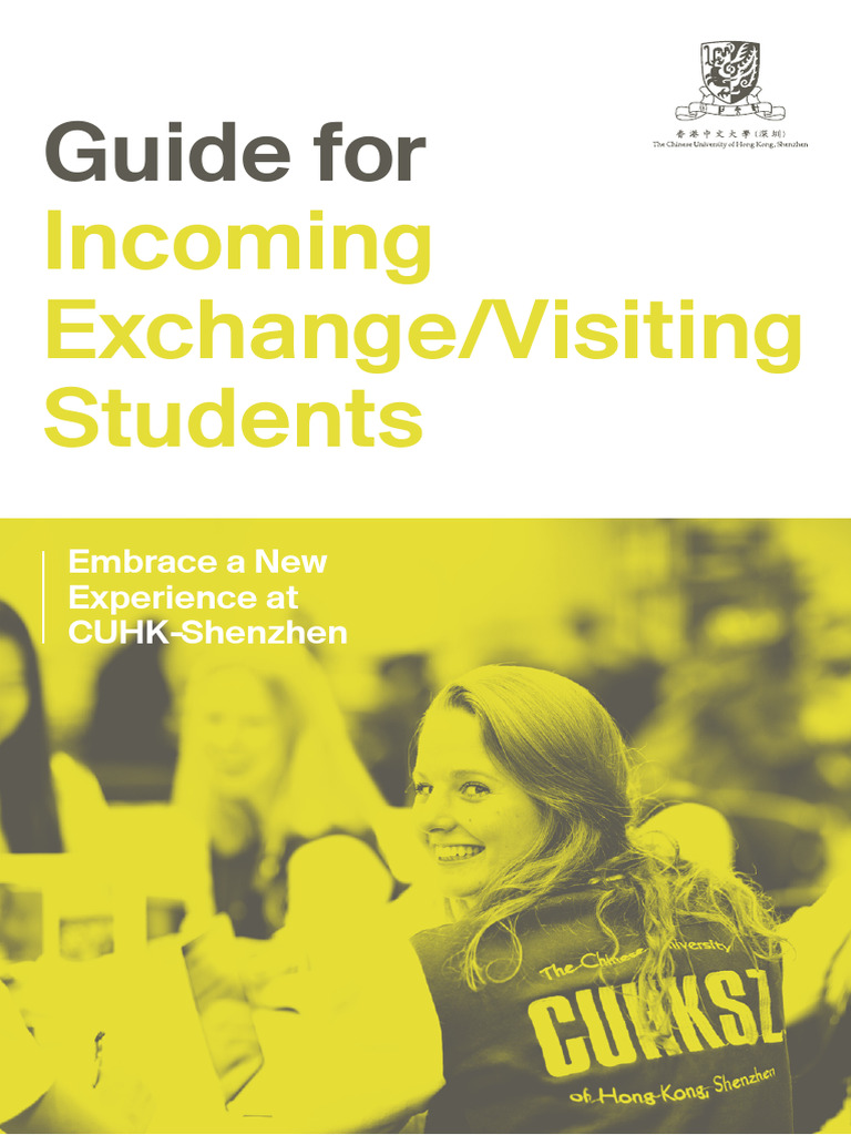 Guide For Incoming Exchange&Visiting Students | PDF | Service Industries